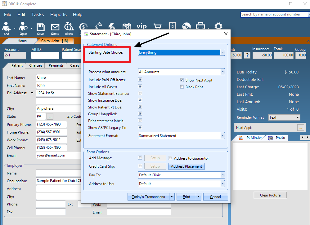 Statements Explained – Epic Support from DBC