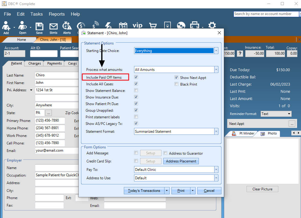 Statements Explained – Epic Support from DBC