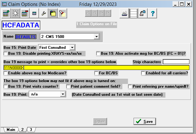Adding a taxonomy code in Legacy ASPC – Epic Support from DBC
