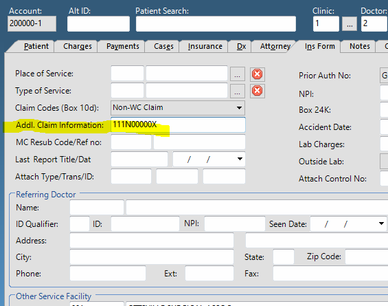 Adding a taxonomy code in PM – Epic Support from DBC