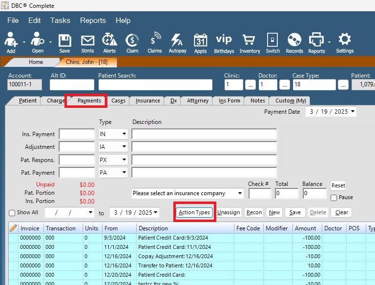 Assigning Credit Card Convenience Fees in DBC PM – Epic Support from DBC