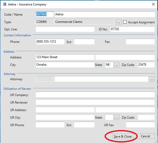 How do I Add/Edit Insurance Company Records in PM? – Epic Support from DBC