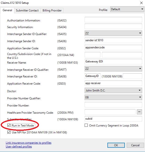 How do I Enable\Disable Test Mode for Claims? – Epic Support from DBC