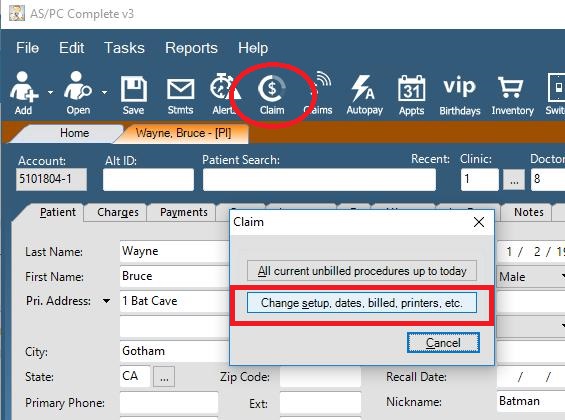 How do I set up a Path for my Claims – Epic Support from DBC