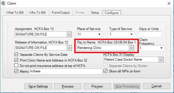 Where does box 33 come from – Epic Support from DBC
