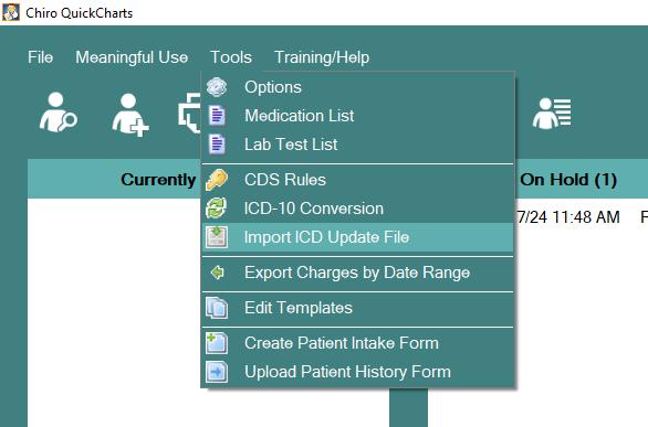 Updating the ICD10 Library – Epic Support from DBC