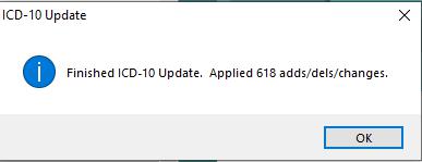 Updating the ICD10 Library – Epic Support from DBC
