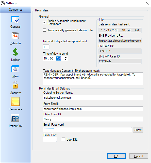 Scheduler Text and Email Reminders – Epic Support from DBC