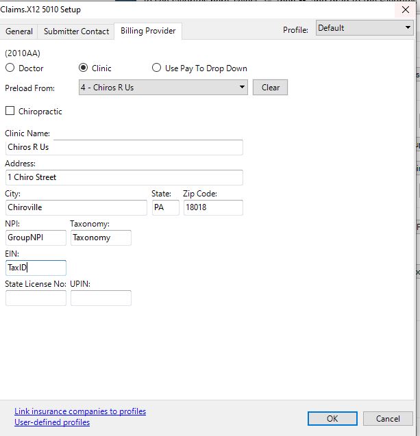 Creating Billing Profiles – Epic Support from DBC