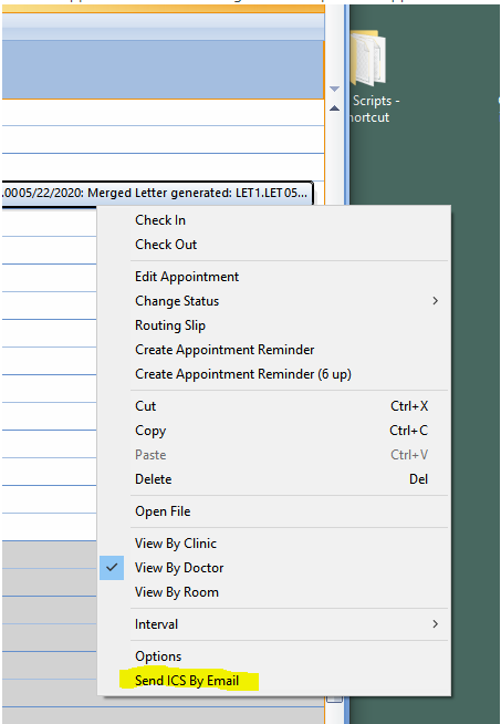 Emails with ICS file – Epic Support from DBC
