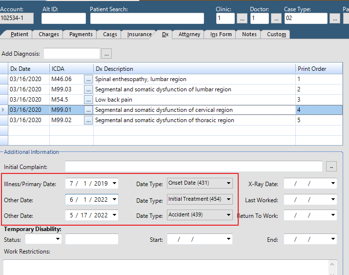 HCFA Claims Option For Box 14 & 15 – Epic Support from DBC